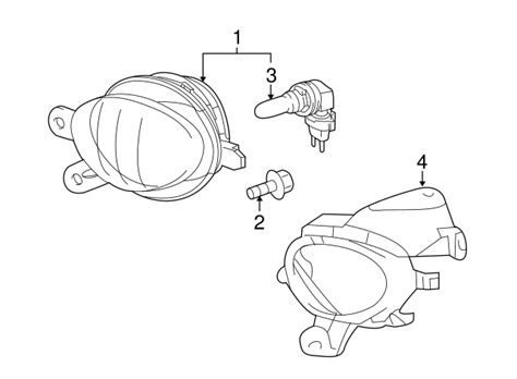 Lexus OEM Fog Lamp Assembly Part 81220 0W031 OEM Vehicle Parts