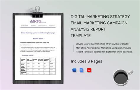 Digital Marketing Agency Email Marketing Campaign Analysis Report