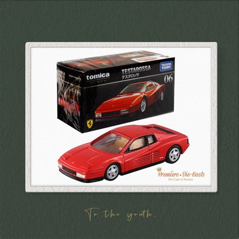 Ferrari Testarossa Tomica Premium NEW Shopee Malaysia