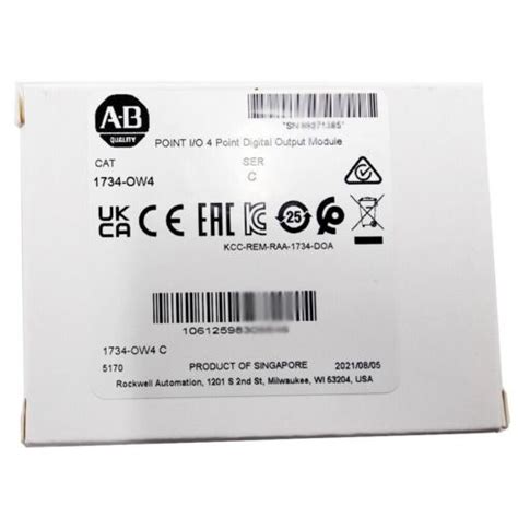 New Allen Bradley OW SER C POINT I O Point Digital Output