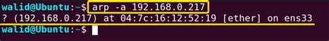 The “arp” Command In Linux [7 Practical Examples]