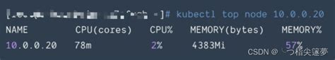 云原生之深入解析Kubernetes中Kubectl Top如何进行资源监控 kubectl top pod selector CSDN博客