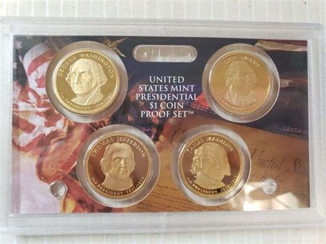 United States Mint Presidential Coin Proof Set Trice Auctions