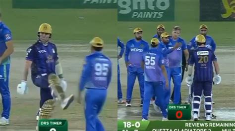 Psl 2024 Jason Roy And Iftikhar Ahmed Engage In Heated Altercation