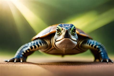 Download Ai Generated Tortoise Turtle Royalty Free Stock