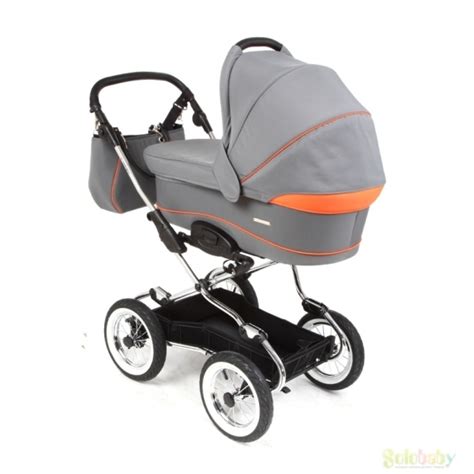 Детская коляска Navington Caravel 2 в 1, диаметр колёс 12" 30см в ...