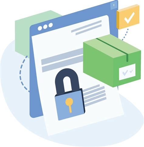 Loginsecure Notice Login Verification Login Form Page With Lock And