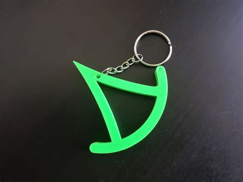 Summoner Ffxiv Job Symbol Smn Key Chain 3d Printed Final Fantasy Xiv