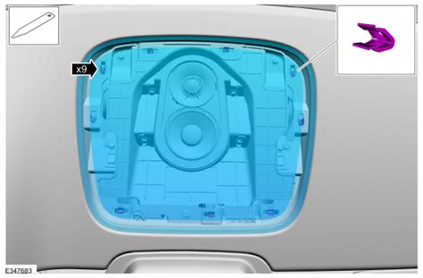 Lincoln Nautilus Instrument Panel Speaker Removal And Installation Information And