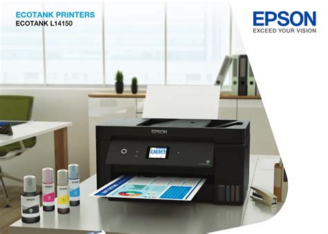 Epson Ecotank L14150 A3 Wireless Multifunction Ink Tank Printer Print Scan Copy Fax At Best