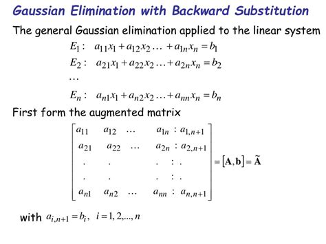 Ppt Linear Systems Of Equations Powerpoint Presentation Free Download Id1121083