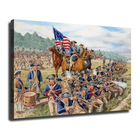 Revolutionary War Art Prints All For One