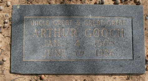 Arthur James Gooch 1908 1936 Find A Grave Memorial