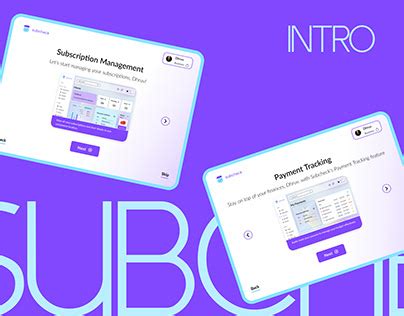 Subscription Ui Projects Photos Videos Logos Illustrations And Branding Behance
