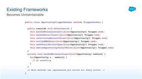 Partition Your Apex Trigger Logic Using Metadata Ppt