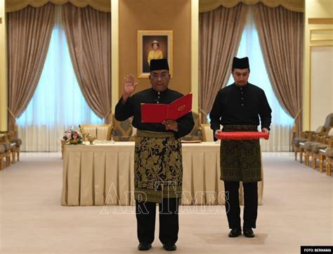 Air Times News Networksemasa Sanusi Angkat Sumpah Sebagai Mb Kedah