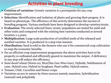 Introduction Of Breeding Pptx