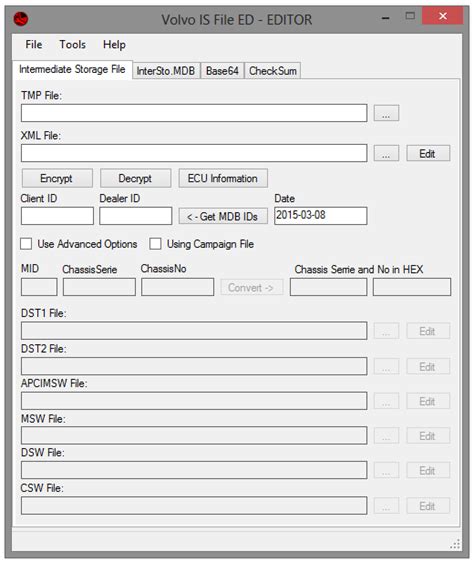 Truck Diagnostic Equipment VOLVO FILE ENCRYPTOR DECRYPTOR EDITOR