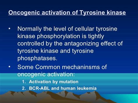 Tyrosine Kinase Inhibitors