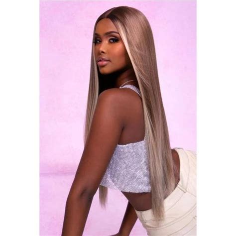 Lullabellz The Riri Red Hollywood Waves Lace Front Wig