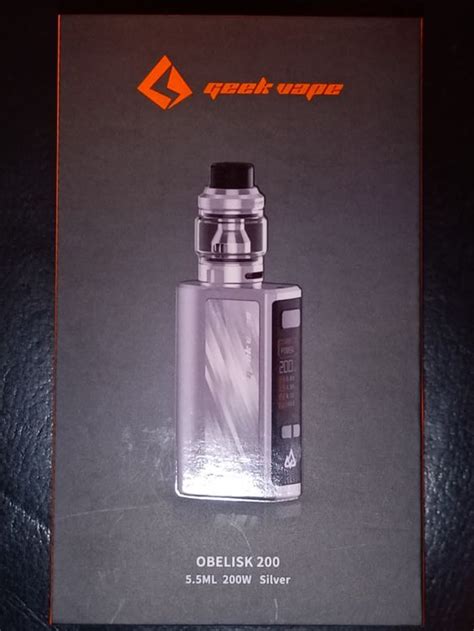 Geekvape Obelisk 200 Watt E Zigarette Neu Neu Und Originalverpackt