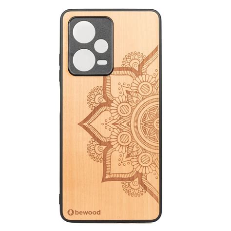 Drewniane etui do Xiaomi Redmi Note 12 Pro 5G Bewood Mandala Jabłoń Pancernik eu 5907511791876