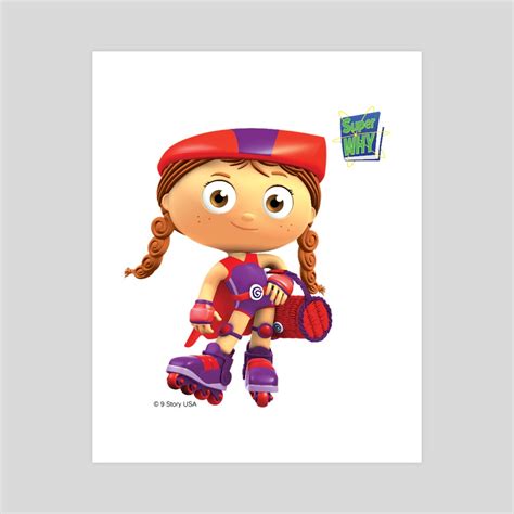 Super Why Wonder Red An Art Print By Ladarius Claudio Inprnt