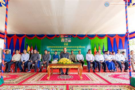 ឯកឧត្តម ជា វ៉ាន់ដេត រដ្ឋមន្ត្រីក្រសួងប្រៃសណីយ៍និងទូរគមនាគមន៍