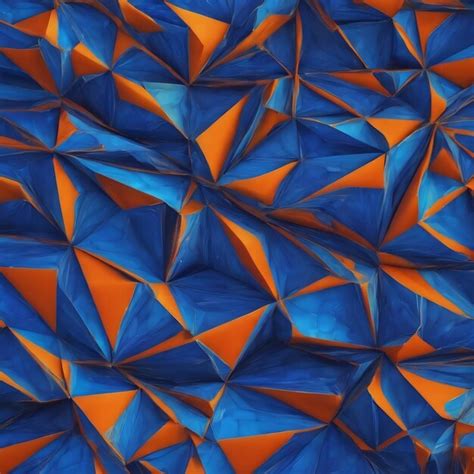 Premium Ai Image A Blue Abstract Pattern