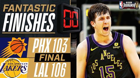 Final 414 Wild Ending Suns Vs Lakers 🏆 December 5 2023 Youtube