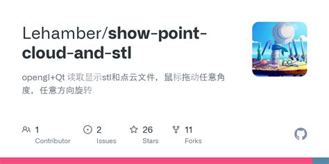 Github Lehambershow Point Cloud And Stl Openglqt 读取显示stl和点云文件，鼠标拖动