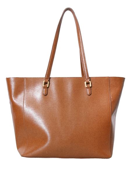 Pre Owned Ralph Lauren Leather Tote Bag Sabrinas Closet