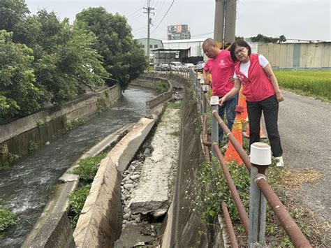 霧峰灌溉側溝「倒一排」恐釀災？農田水利署：盡速修復 中彰投 地方 聯合新聞網