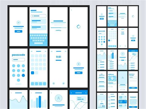 Flowchart Kit For Diagram Free Figma Template For Wireframes