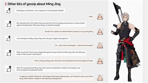 Ming Jing Story Concept Card R Toweroffantasy