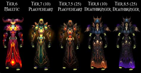Warcraft Looks Blizzard Tier Set Retrospectives
