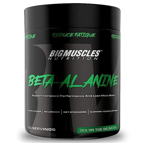 bigmuscles nutrition beta alanine [sex on the beach] 100g