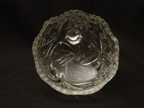 Eapg Indiana Glass 1910 Daisy And Button With Narcissus 4 14 Inch