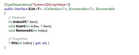 对ienumerable idictionary icollection ilist 的总结 csdn博客
