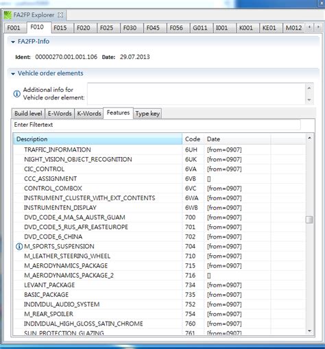 E Sys Software Code KOMBI To Build WB In BMW F UOBDII Official Blog