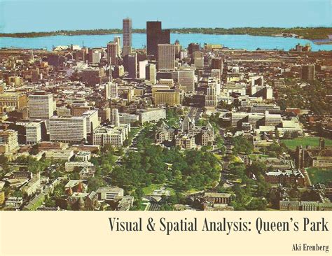 Visual And Spatial Analysis By Aki Erenberg Issuu