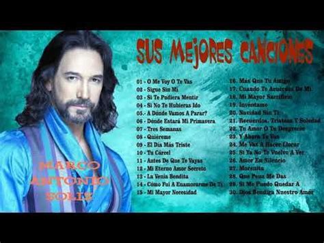 Marco Antonio Solis Sus Grandes Exitos Full Album Top Las