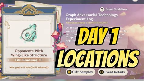 Graph Adversarial Technology Experiment Log Day 1 Genshin Impact New Event Youtube