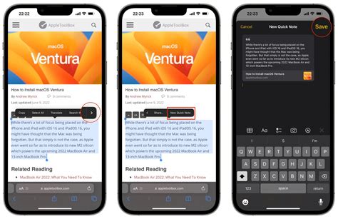 how to use quick note on iphone with ios 16 appletoolbox