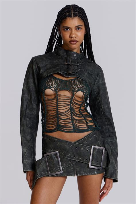 Shop Assassin Micro Mini Skirt Jaded London Clothing