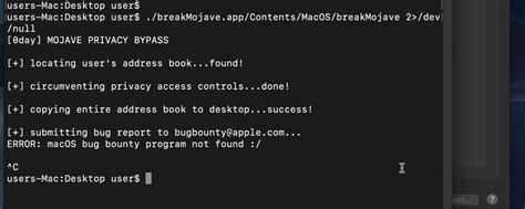 Macos Mojave Privacy Bypass Flaw Allows Access To Protected Files