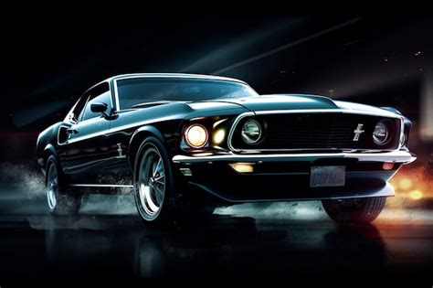 Black Mustang Wallpaper
