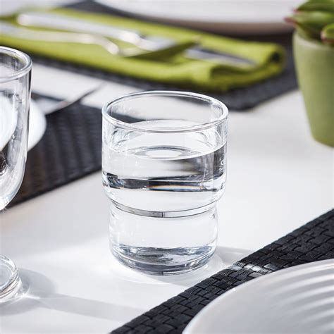 E1011454 Arcoroc Gobelet verre trempé 16 cl Log Arcoroc