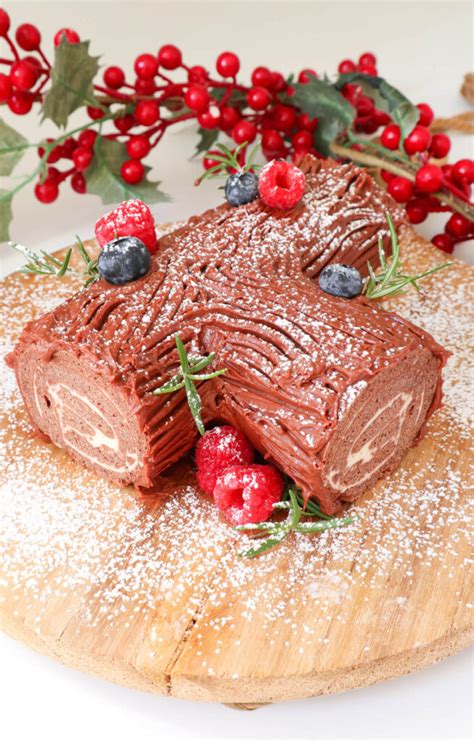 Easy Vegan Chocolate Yule Log Recipe Creative Nourish