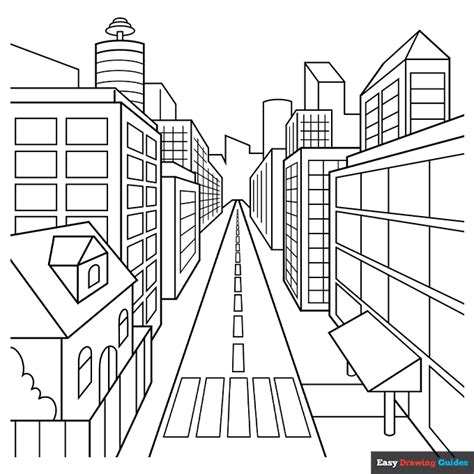 Easy Linear Perspective Art
